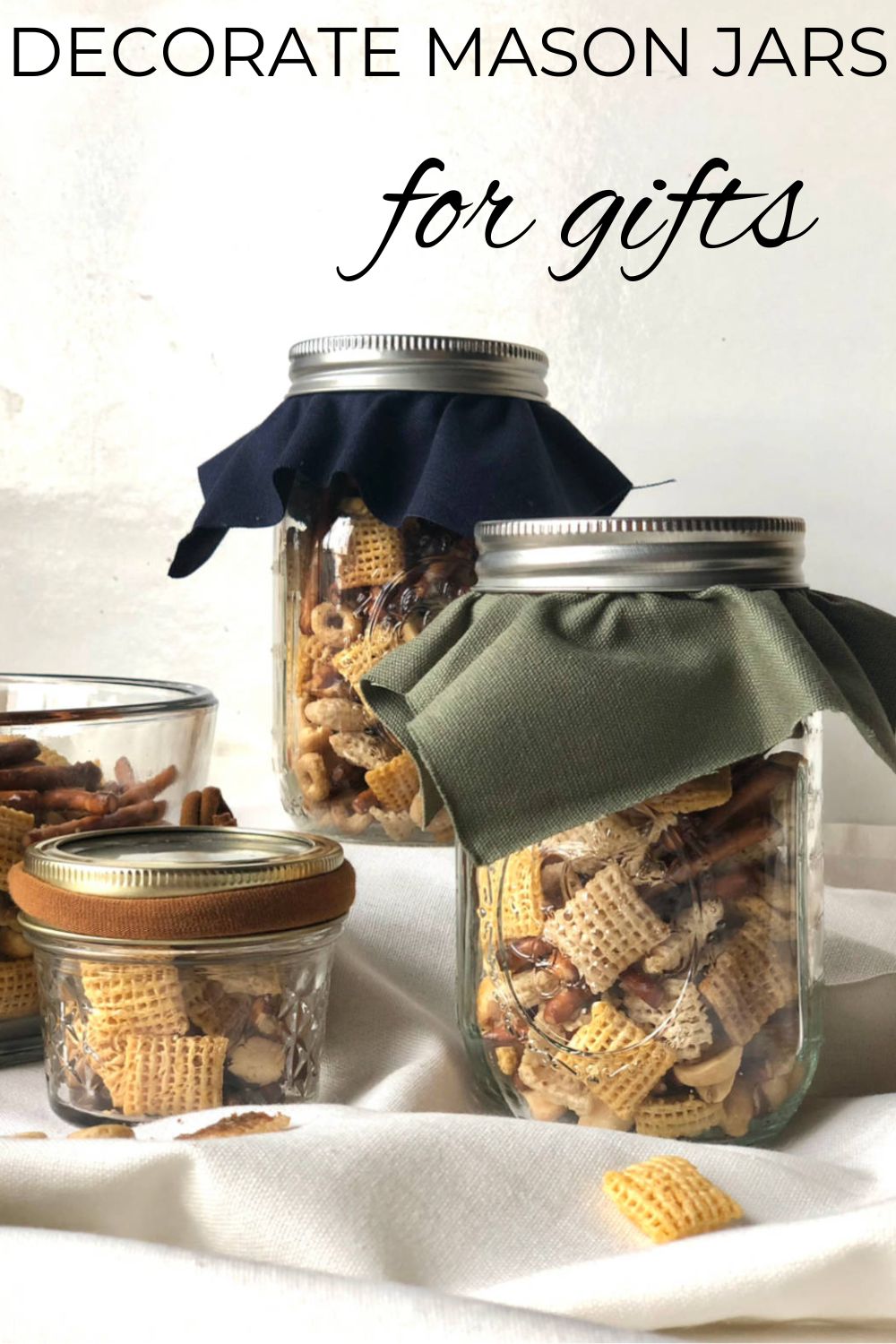 How to Decorate Mason Jars for Gifts - Home Sweet Harps